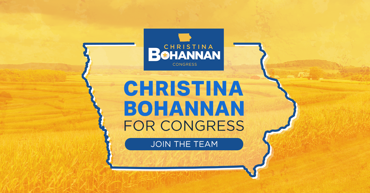 Bohannan For IA